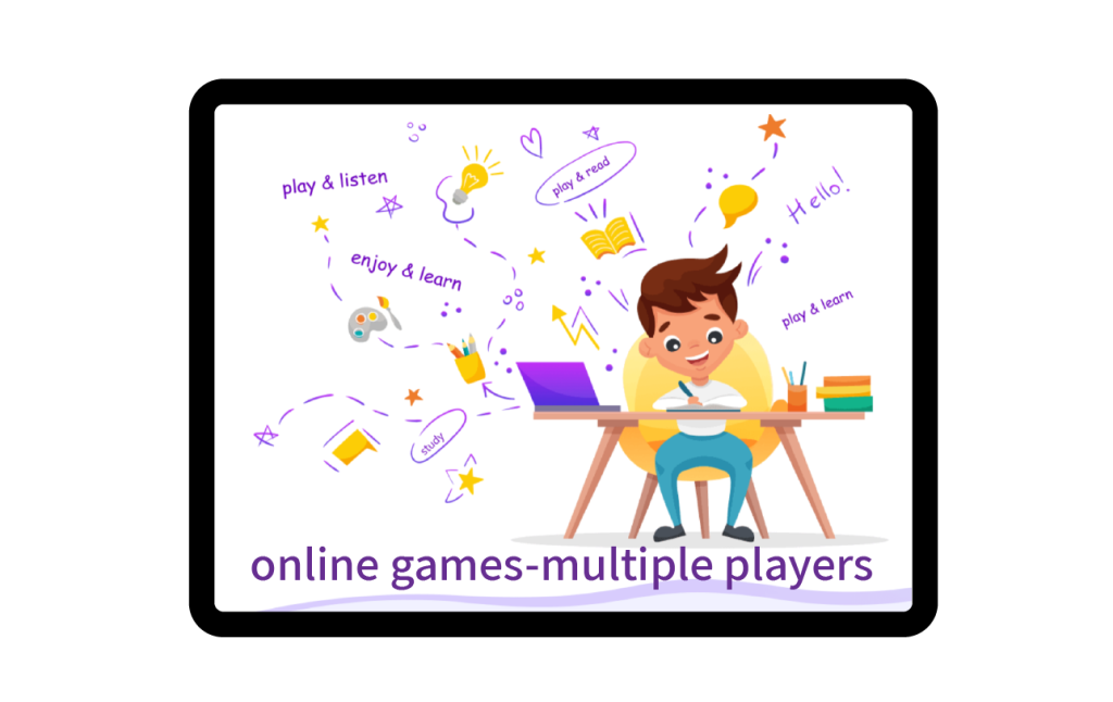 131 Online Learning Games - 10-player subscription - SoftEnglish